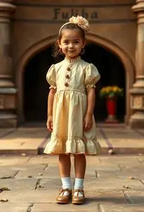 Child Fancy Dress Film Character Face Swap
