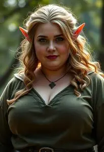 Free Plus Size Elf Cosplay Face Swap