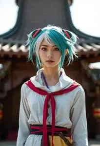 Free Jinx Arcane Cosplay Face Swap