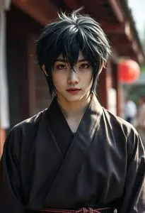 Free Inosuke Female Cosplay Face Swap