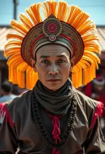 Sinulog Costume Male Face Swap