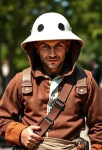 Role Play Outfit Man Costume Face Swap