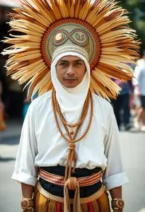 Sinulog Festival Male Simple Costume Face Swap