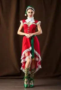 Christmas Elf Dance Costume Face Swap