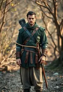Archer Costume Male Face Swap
