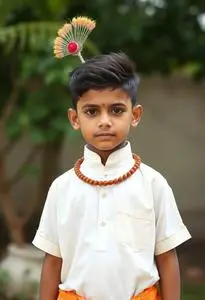 Free Lord Krishna Male Costume Adult Face Swap