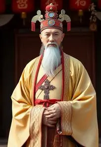 Chinese King Costume Face Swap