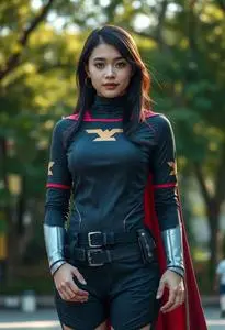 Free Female Pinoy Superhero Costume Face Swap