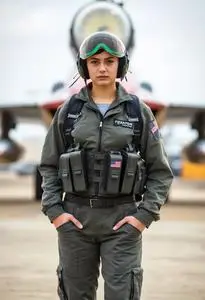 Fighter Pilot Outfit Face Swap