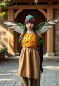 Free Hummingbird Costume Adult Face Swap
