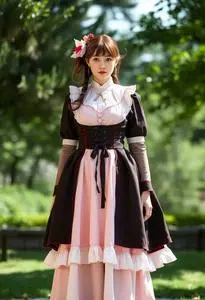 Free Lady Dimitrescu Cosplay Costume Fancy Dress Face Swap