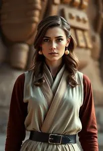 Padme Amidala Geonosis Outfit Face Swap