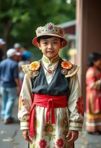 Free Panagbenga Festival Costume For Male Face Swap