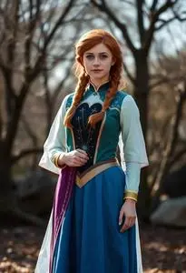 Free Princess Anna Costume Adult Face Swap