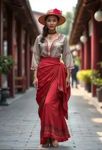 Tango Costume Female Face Swap