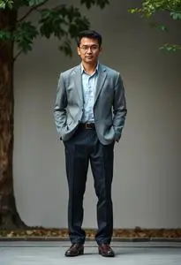2x2 Formal Attire Template Male Face Swap