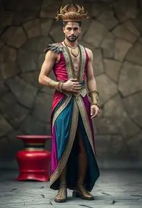 Male Siren Costume Face Swap