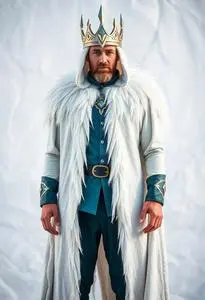 Ice King Adult Costume Face Swap