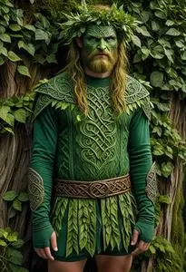 Free Celtic Green Man Face Swap
