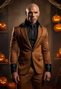 Pitbull Singer Costume Face Swap