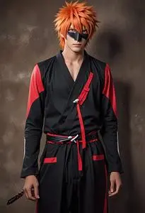 Free Ichigo Kurosaki Cosplay Face Swap