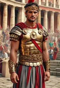 Free Roman Centurion Fancy Dress Costume Face Swap
