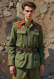 Free Soviet Military Costume Face Swap