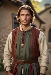 Free Medieval Peasant Costume Male Face Swap