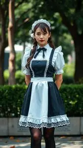 Free Maid Cosplay Face Swap