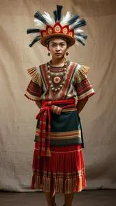 Filipino Igorot Costume Face Swap