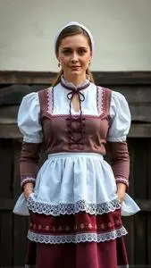 Traditional German Woman Dress Face Swap