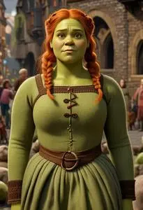 Doris Shrek Dress Costume Face Swap