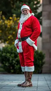 Free Plus Size Santa Suit Face Swap
