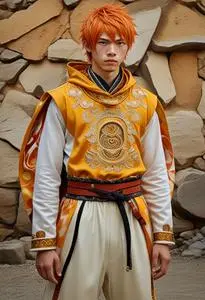 Zenitsu Agatsuma Costume Face Swap