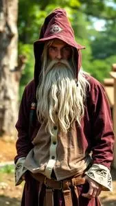 Wizard Larp Costume Face Swap