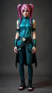 Free Arcane Jinx Cosplay Face Swap
