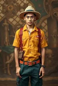 Australian Themed Outfit Face Swap