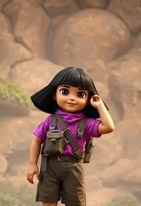 Free Dora Explorer Character Png Face Swap