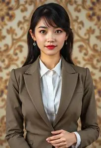 Formal Attire Interview Female Face Swap