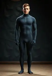 Full Body Compression Suit Weight Loss Face Swap
