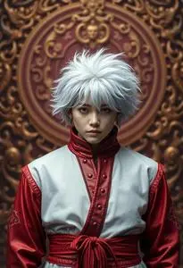 Kof King Cosplay Face Swap