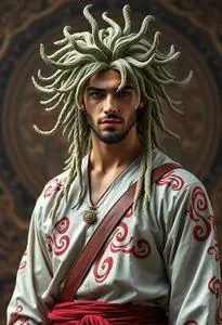 Male Medusa Cosplay Face Swap