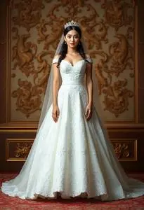 Princess Wedding Gown Face Swap