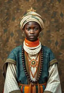 Free Sotho Traditional Outfit Face Swap