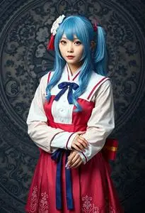 Yuki Tsukumo Cosplay Face Swap