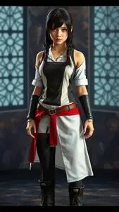 Tifa Lockhart Cosplay Face Swap