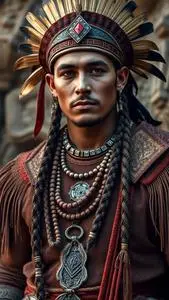 Aztec Costume Male Face Swap