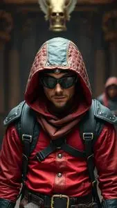 Badass Male Cosplay Fancy Dress Face Swap