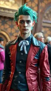 Free Jinx Cosplay Male Fancy Dress Face Swap