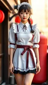Free Waifu Maid Outfit Face Swap